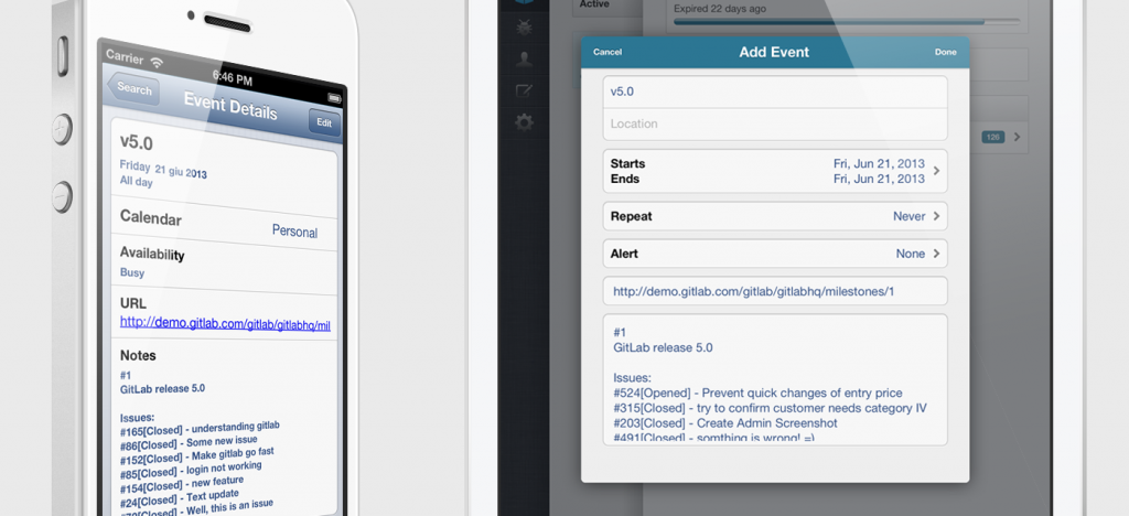feature-calendar | GitLab Control